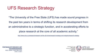 The Librarys role in the Research Cycle | PPSX
