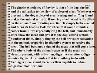 30 Conditioned reflex activity_50d76961c784233ac88e667da6a6fab4.ppt