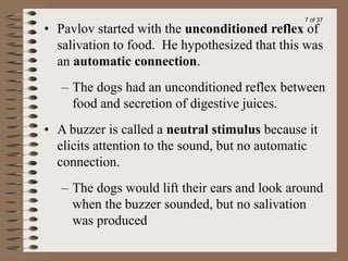30 Conditioned reflex activity_50d76961c784233ac88e667da6a6fab4.ppt