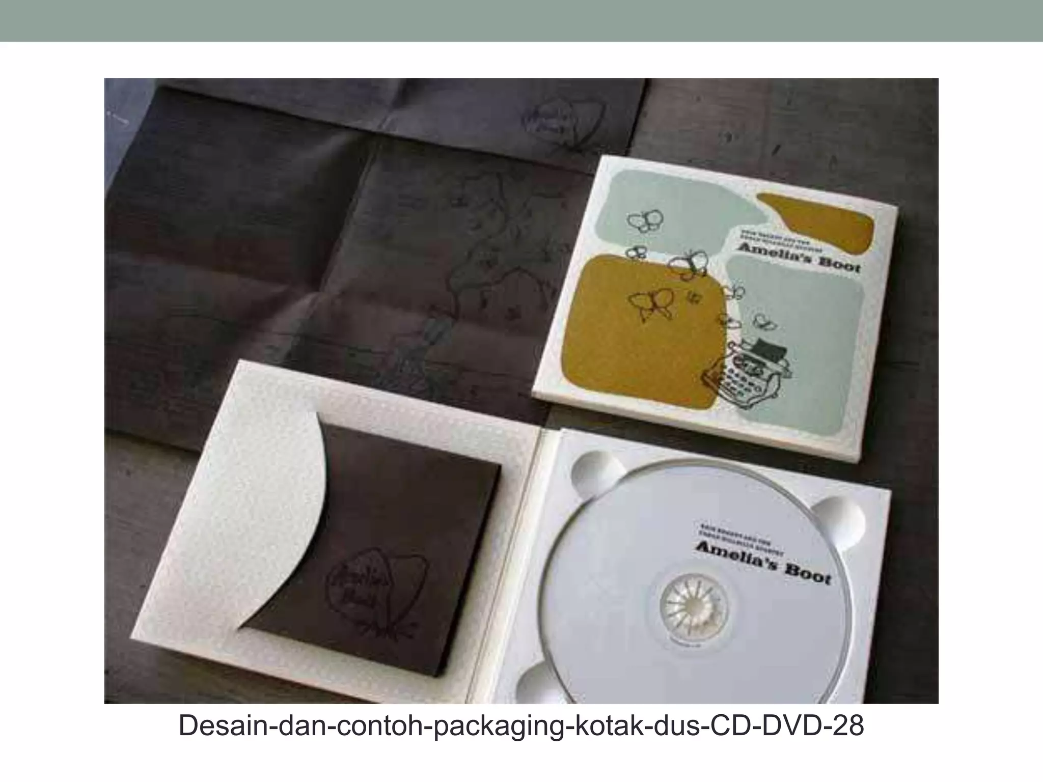 30 contoh desain packaging kemasan cd dvd | PPT