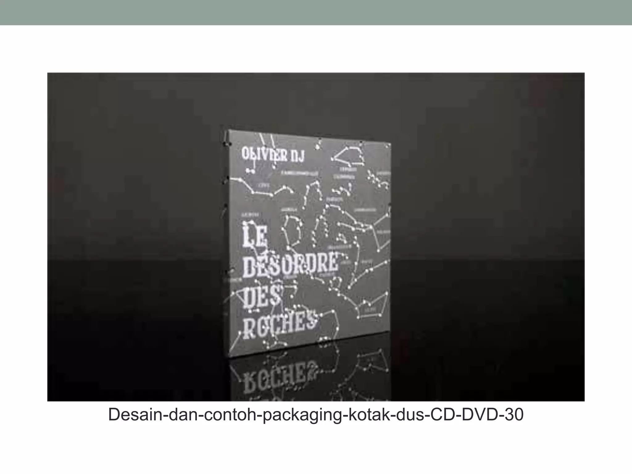 30 contoh desain packaging kemasan cd dvd | PPT