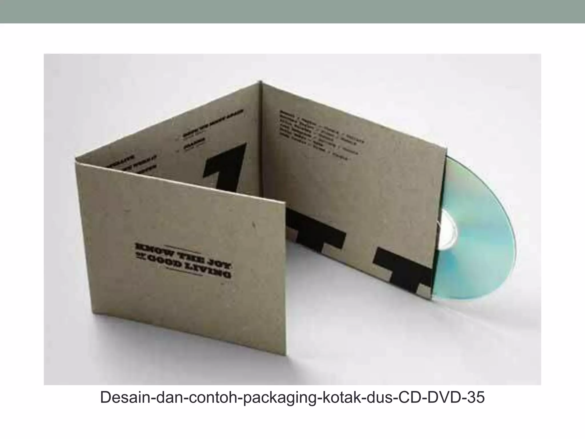 30 contoh desain packaging kemasan cd dvd | PPT