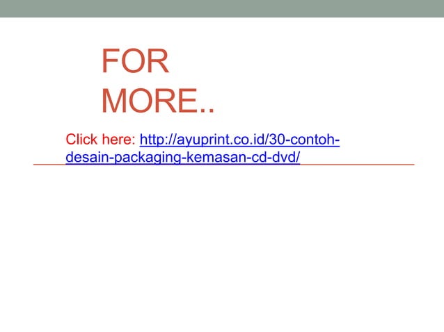 30 contoh desain packaging kemasan cd dvd | PPT