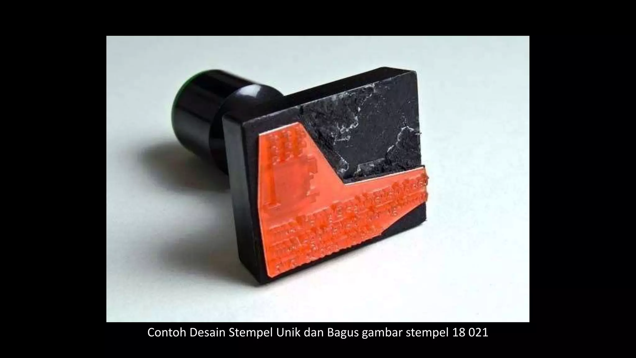 30 Contoh Desain Stempel Unik | PPT