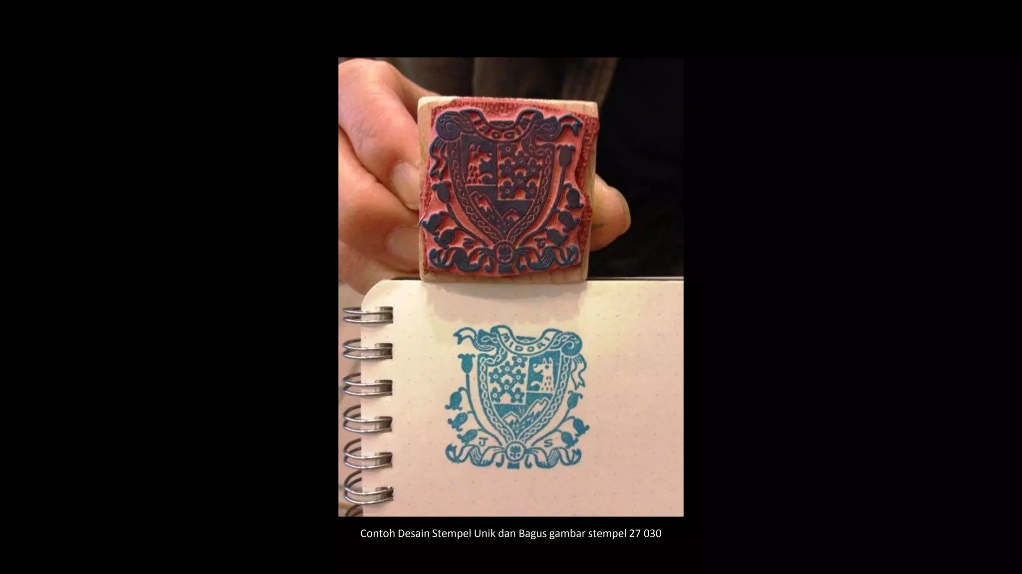 30 Contoh Desain Stempel Unik | PPT