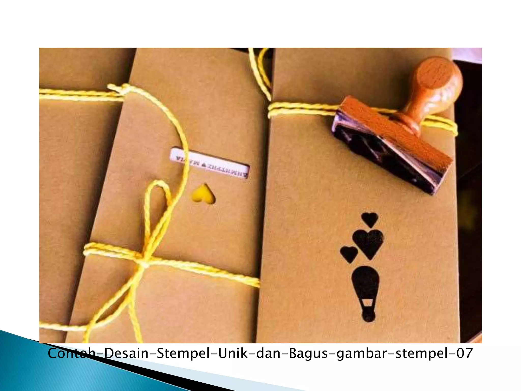 30 contoh desain stempel unik dan bagus | PPTX