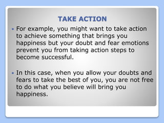 Control your emotions | PPTX