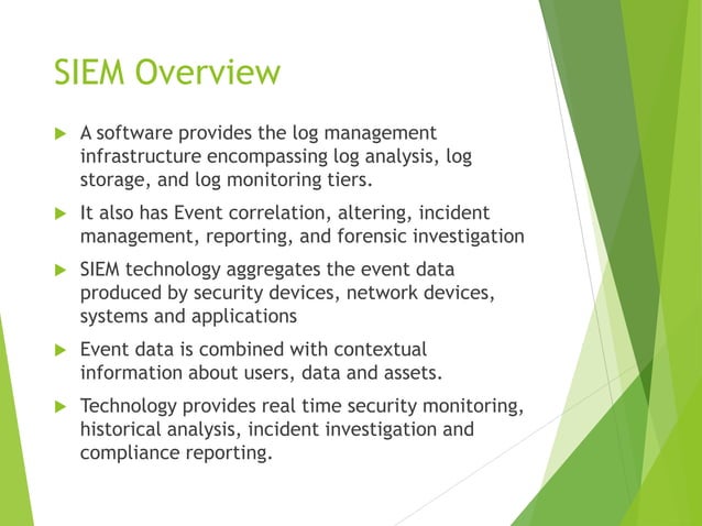 SIEM presentation final | PPTX
