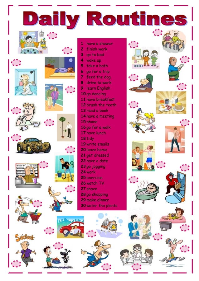 30 daily routines | DOC