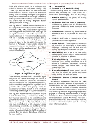 Data Processing in Web Mining Structure by Hyperlinks and Pagerank | PDF | Web Design and HTML ...