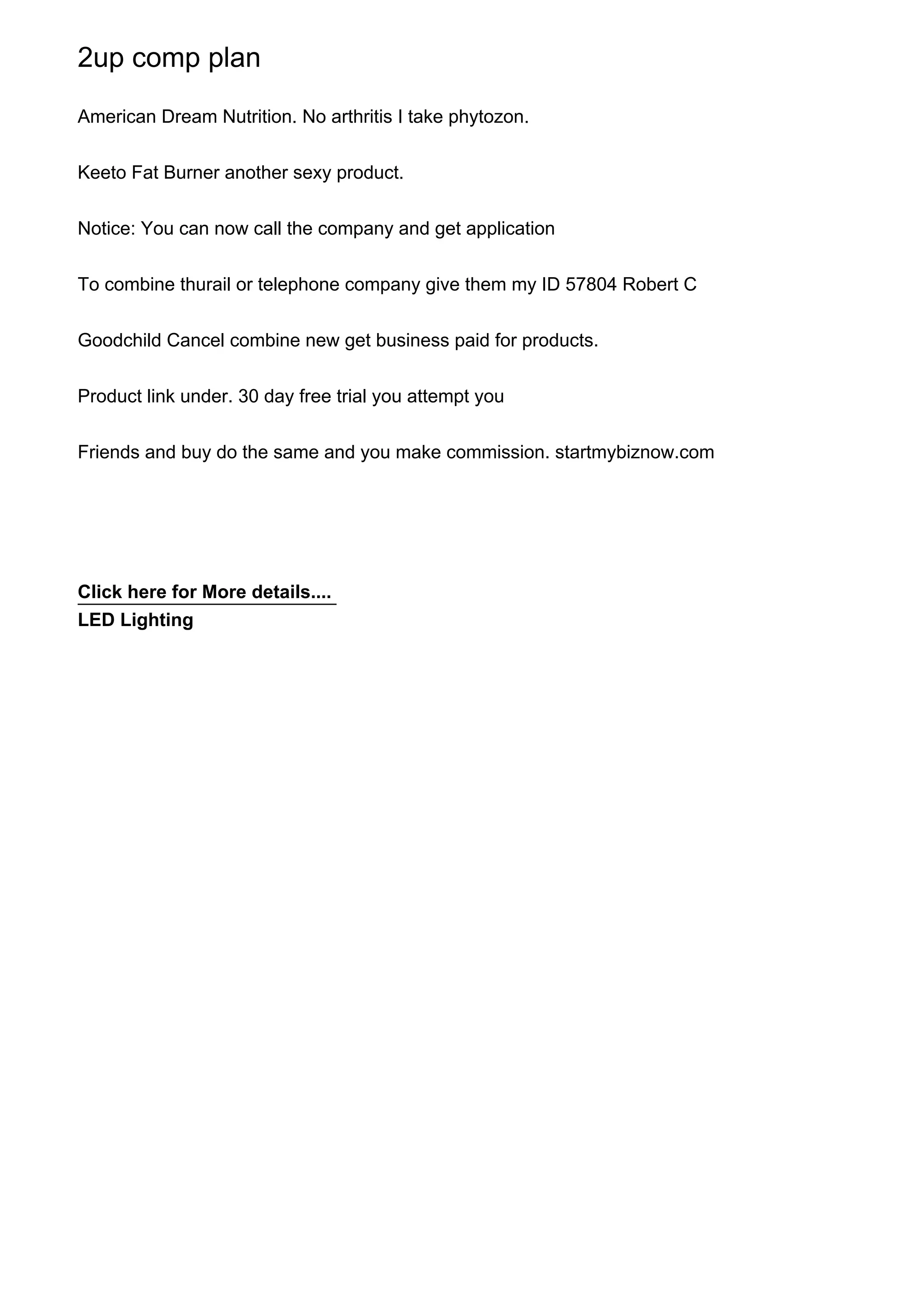 2up comp plan | PDF