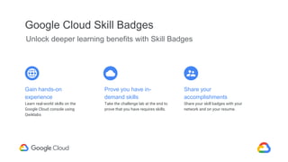 30 days of google cloud kickstarter | PPT