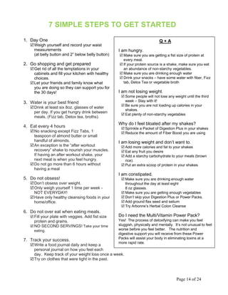 30 days to feeling fit guide Arbonne | PDF