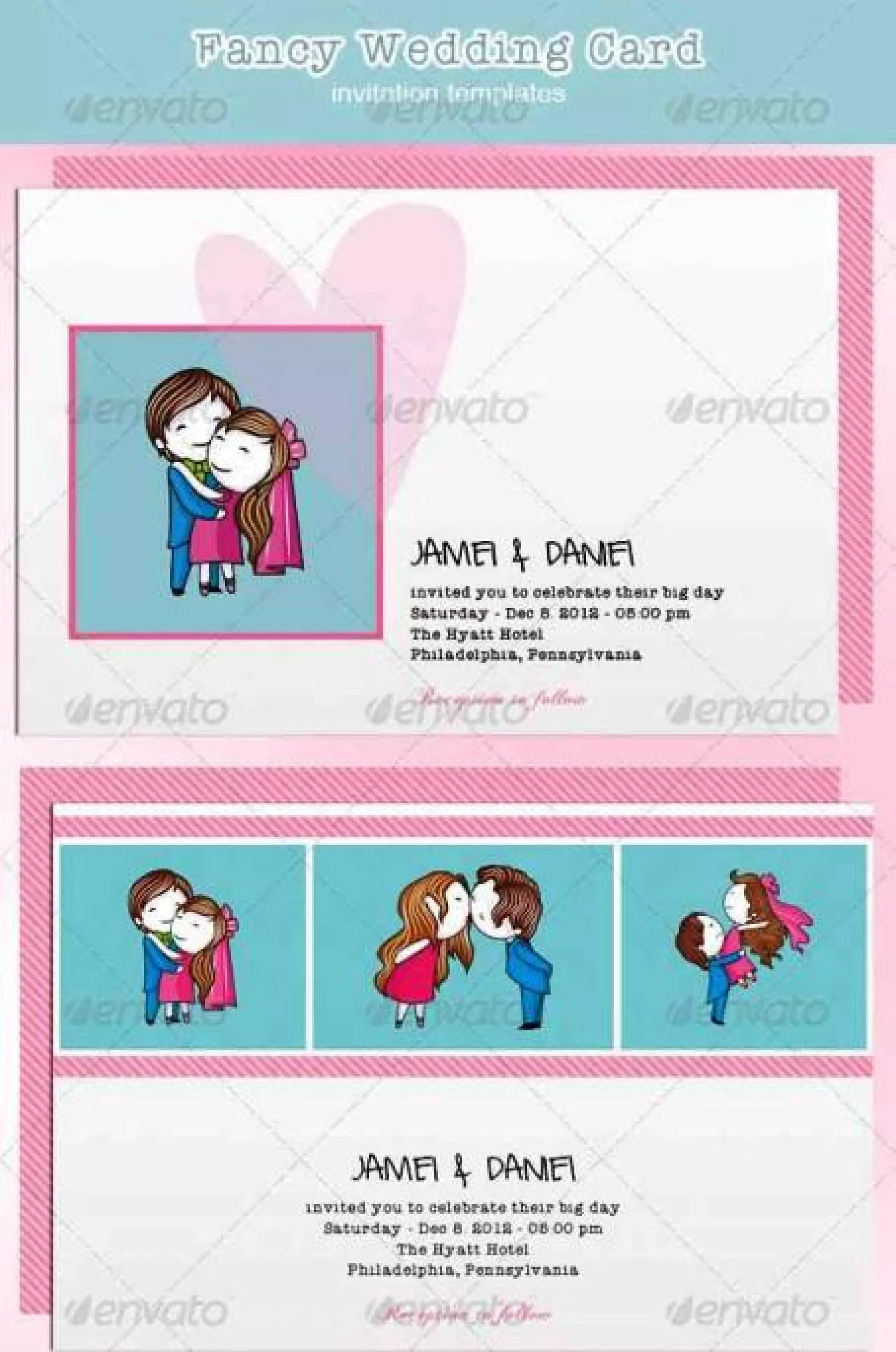 30 desain undangan pernikahan terbaik template photoshop | PPT