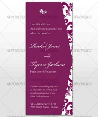 30 desain undangan pernikahan terbaik template photoshop | PPTX