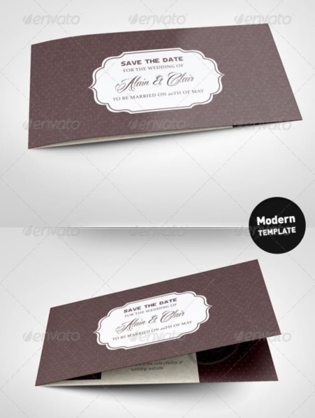 30 desain undangan pernikahan terbaik template photoshop | PPT