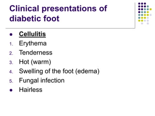 Diabetic foot.ppt