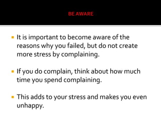 Do not complain | PPTX