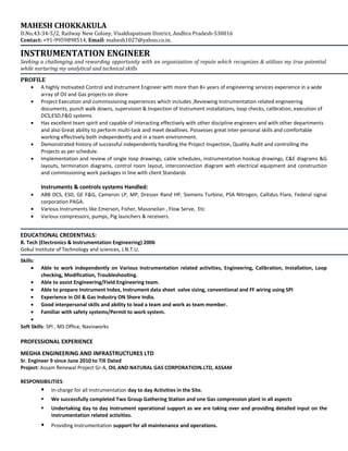 Instrument Eng oil&gas | DOC