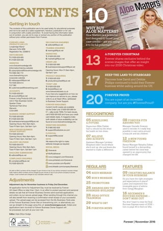 Forever Living Magazine - November 2016 | PDF