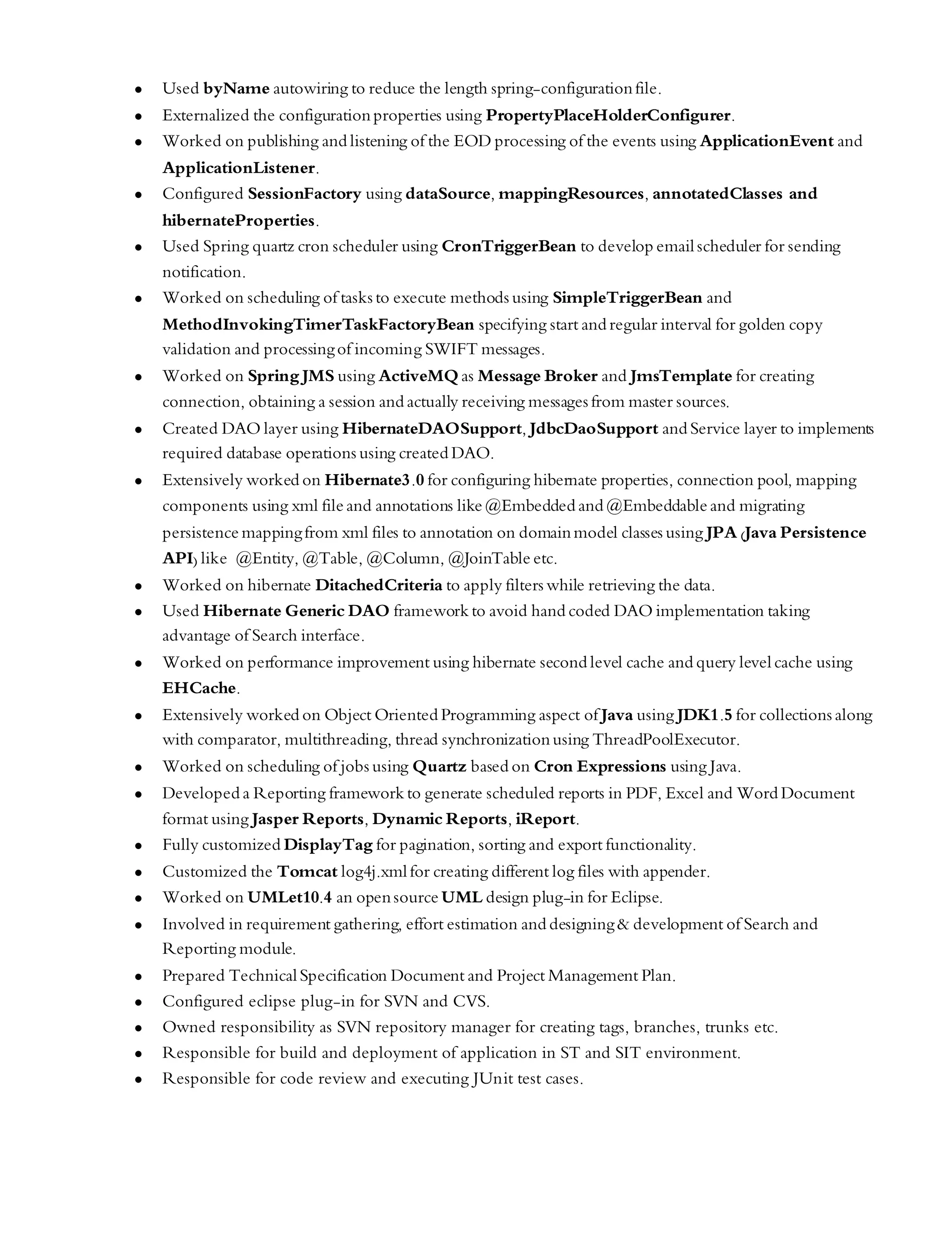 Resume_Sandip_Mohod_Java_9_plus_years_exp | PDF