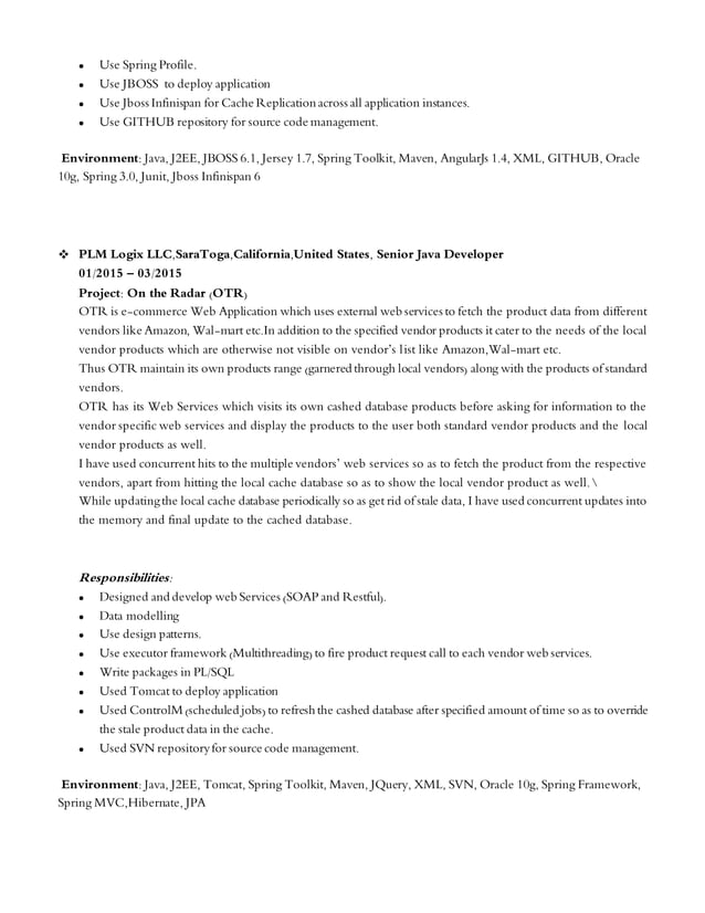 Resume_Sandip_Mohod_Java_9_plus_years_exp | PDF