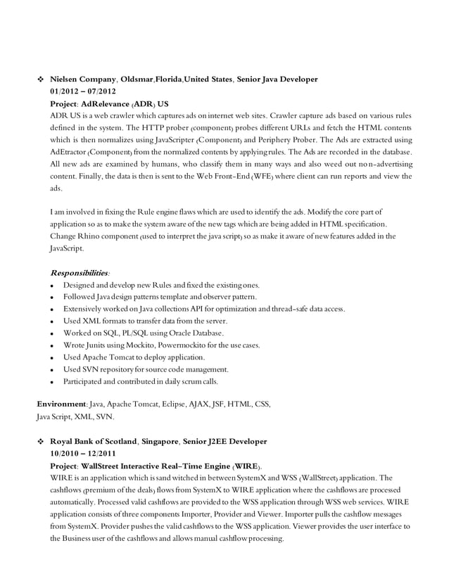 Resume_Sandip_Mohod_Java_9_plus_years_exp | PDF