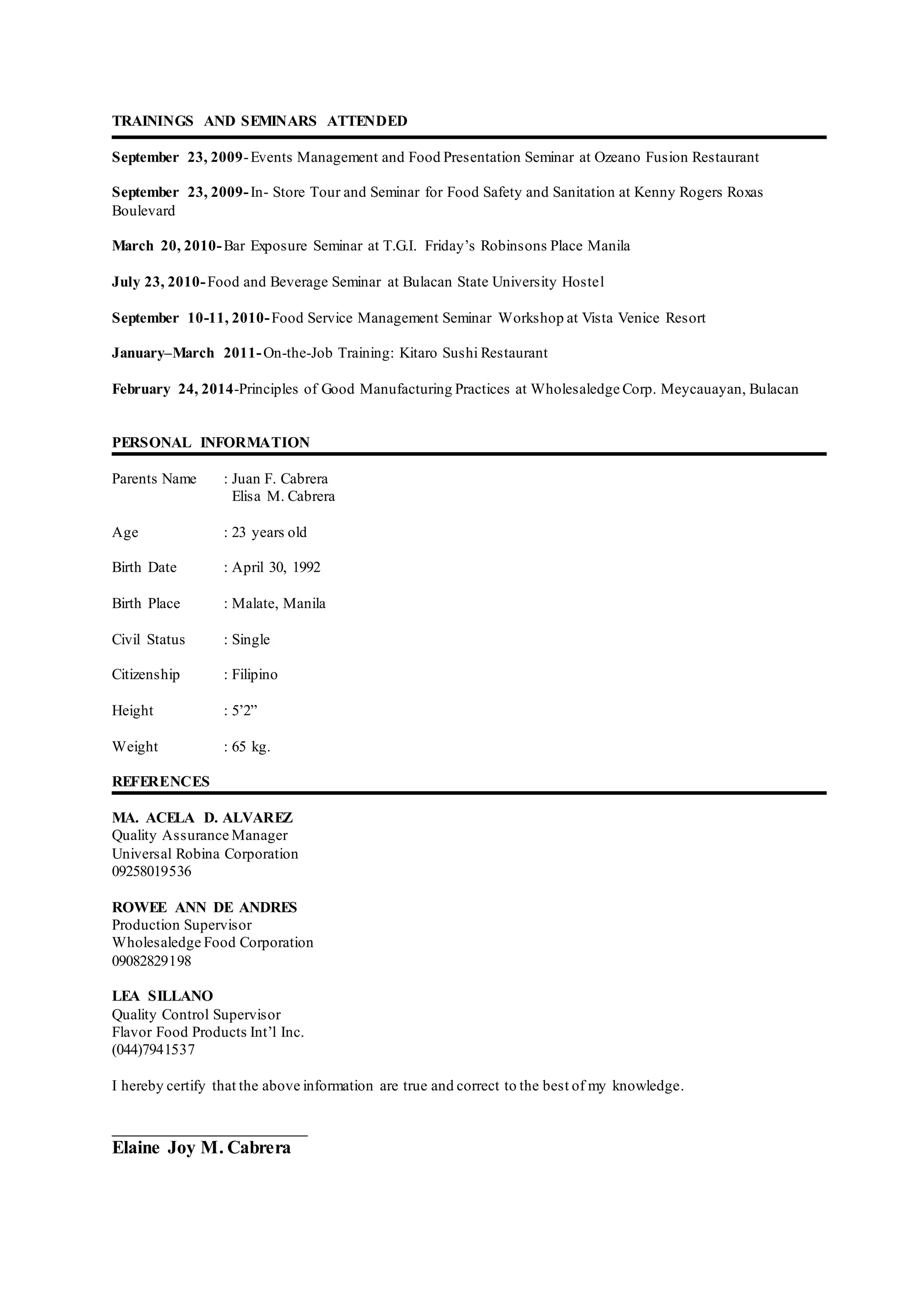 Resume(latest) 2015doc | DOCX