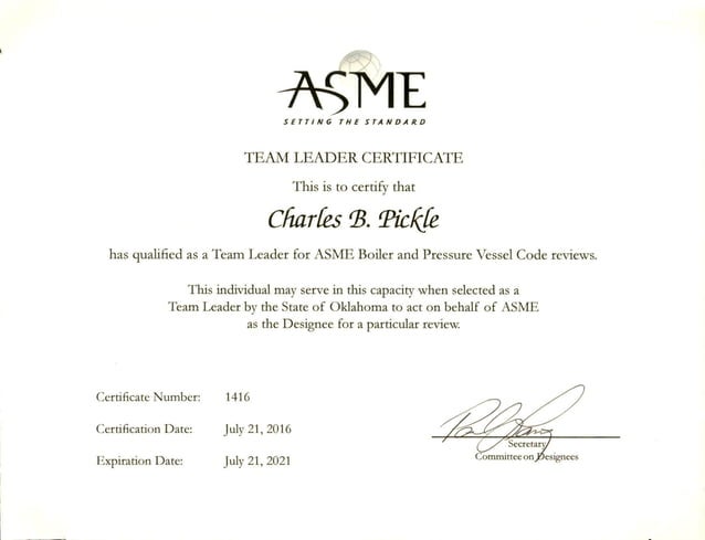 ASME Review Team Leader | PPT