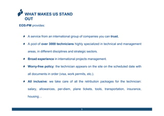 Corporate Presentation 2016 EOS-PM | PPT