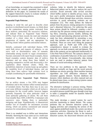 Efficient Way to Identify User Aware Rare Sequential Patterns in Document Streams | PDF ...