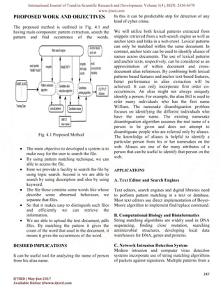 Efficient Way to Identify User Aware Rare Sequential Patterns in Document Streams | PDF