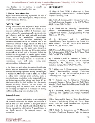Efficient Way to Identify User Aware Rare Sequential Patterns in Document Streams | PDF ...