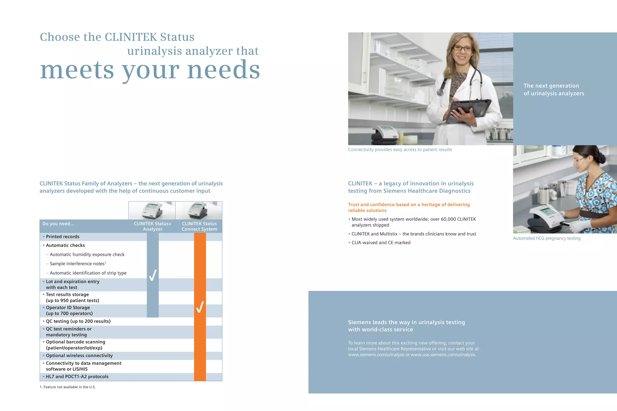 Clinitek_Status_Family Brochure_update_Rev02 | PDF