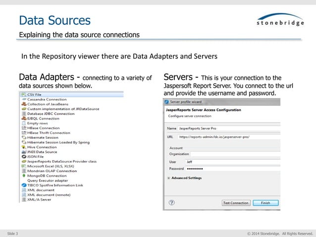 Jaspersoft Studio Quick Start Guide | PPTX | Databases | Computer Software and Applications