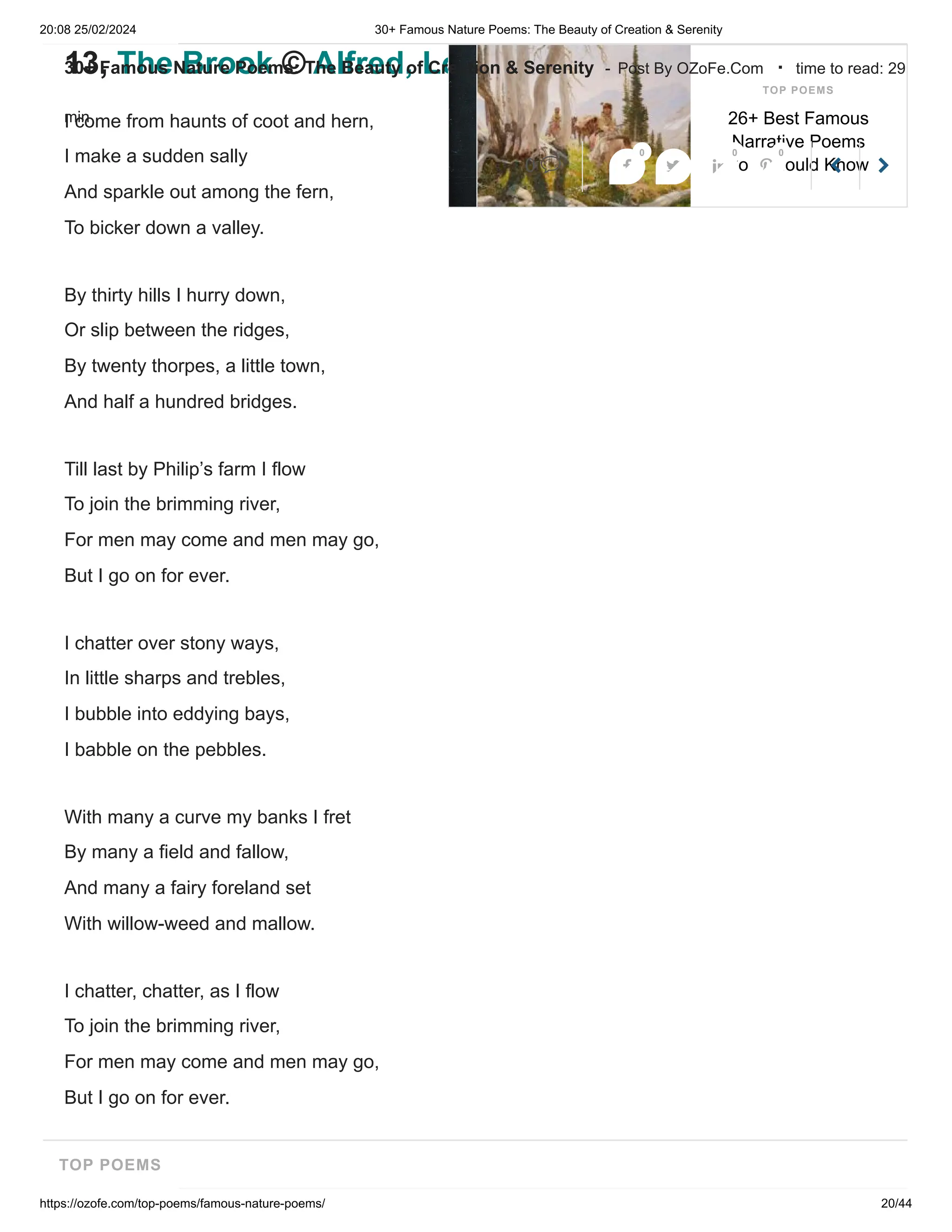 30+ Famous Nature Poems_ The Beauty of Creation & Serenity.pdf