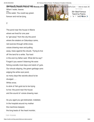 30+ Famous Nature Poems_ The Beauty of Creation & Serenity.pdf