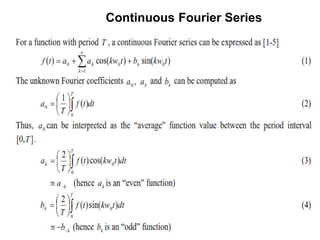 30 FAST FOURIER TRANSFORM FAST FOURIER TRANSFORM FAST FOURIER TRANSFORM ...