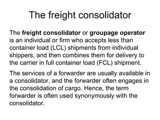 30 freight forwarders, customs brokers and freight consolidator copy | PDF
