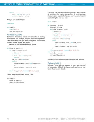 30 hidden gems_in_python_3 | PDF