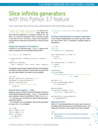 30 hidden gems_in_python_3 | PDF
