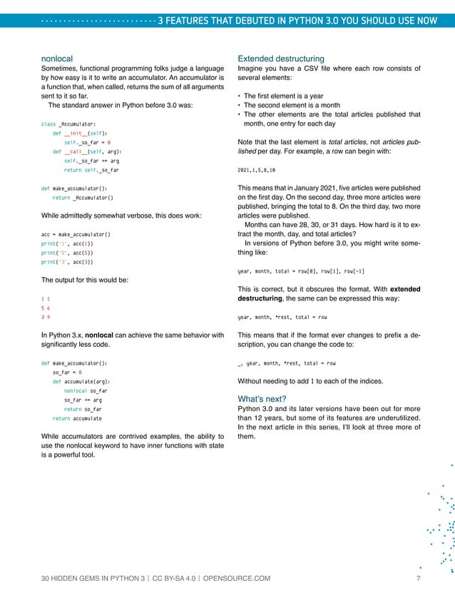 30 hidden gems_in_python_3 | PDF