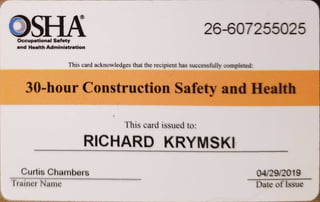 30-hour Construction Safety and Health | PDF