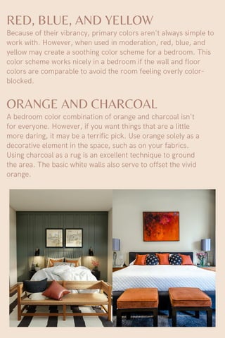 Primary Color Scheme Room