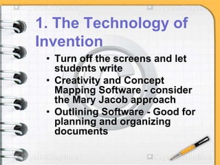 30 ideas for teaching writing | PPTX