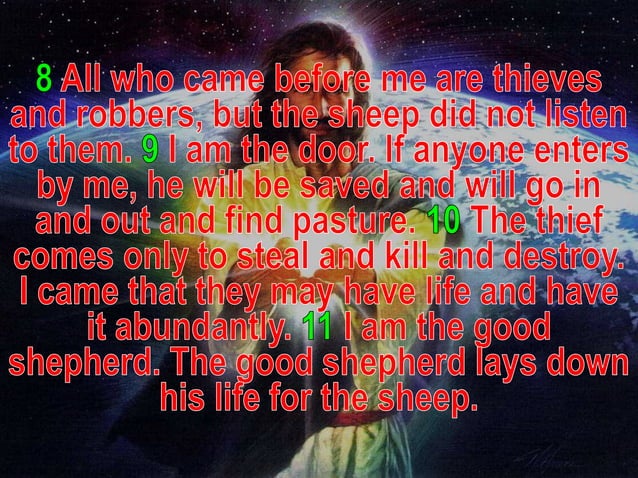 Jesus Said I am the Good Shepherd | PPTX