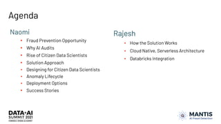 Wizard Driven AI Anomaly Detection with Databricks in Azure | PPT
