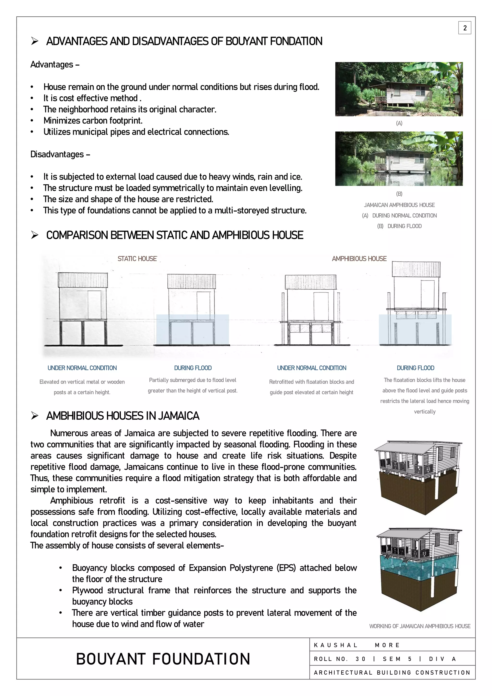 BUOYANT FOUNDATION REPORT | PDF