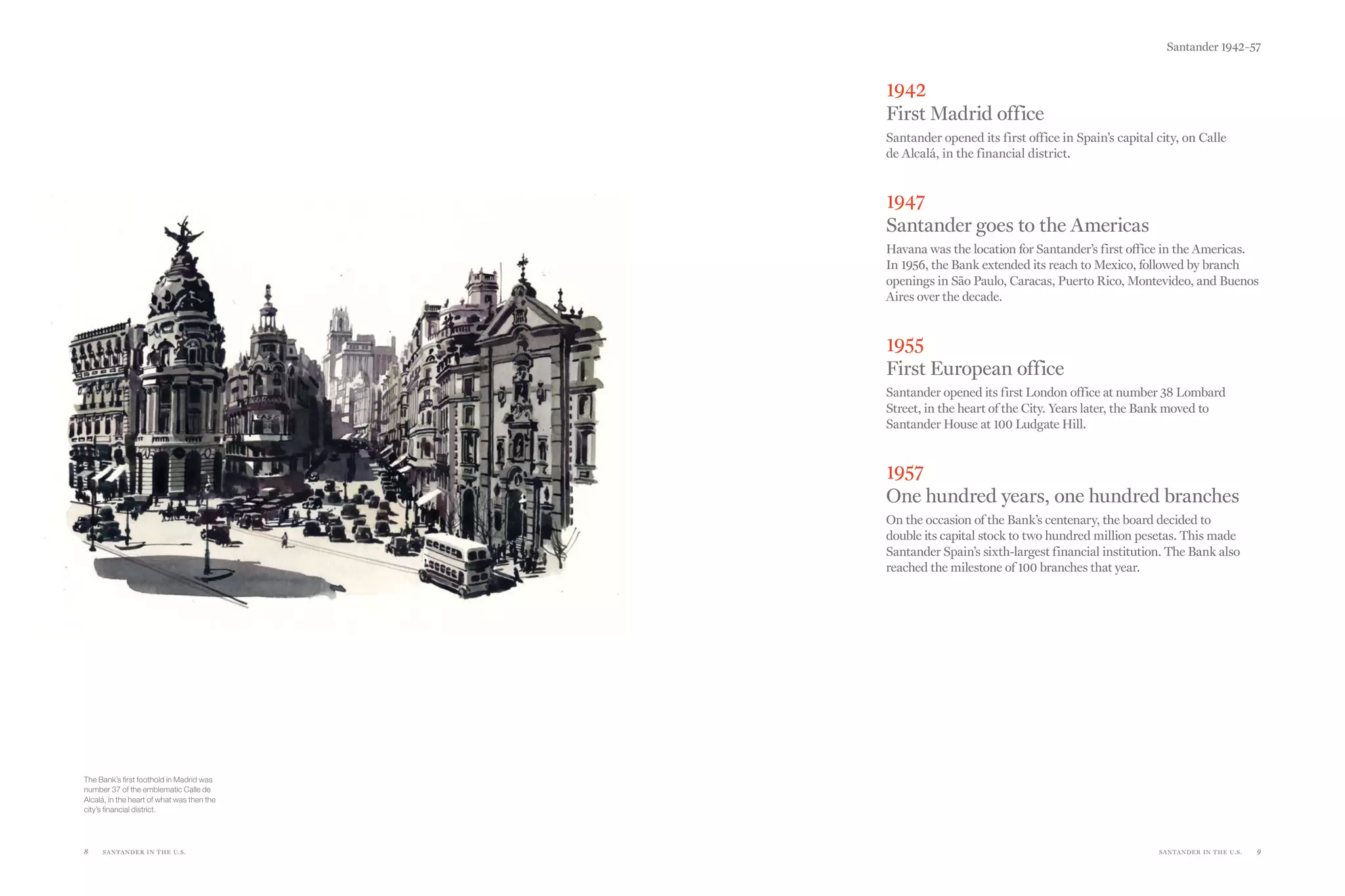 30 key dates in the history of Santander | PDF