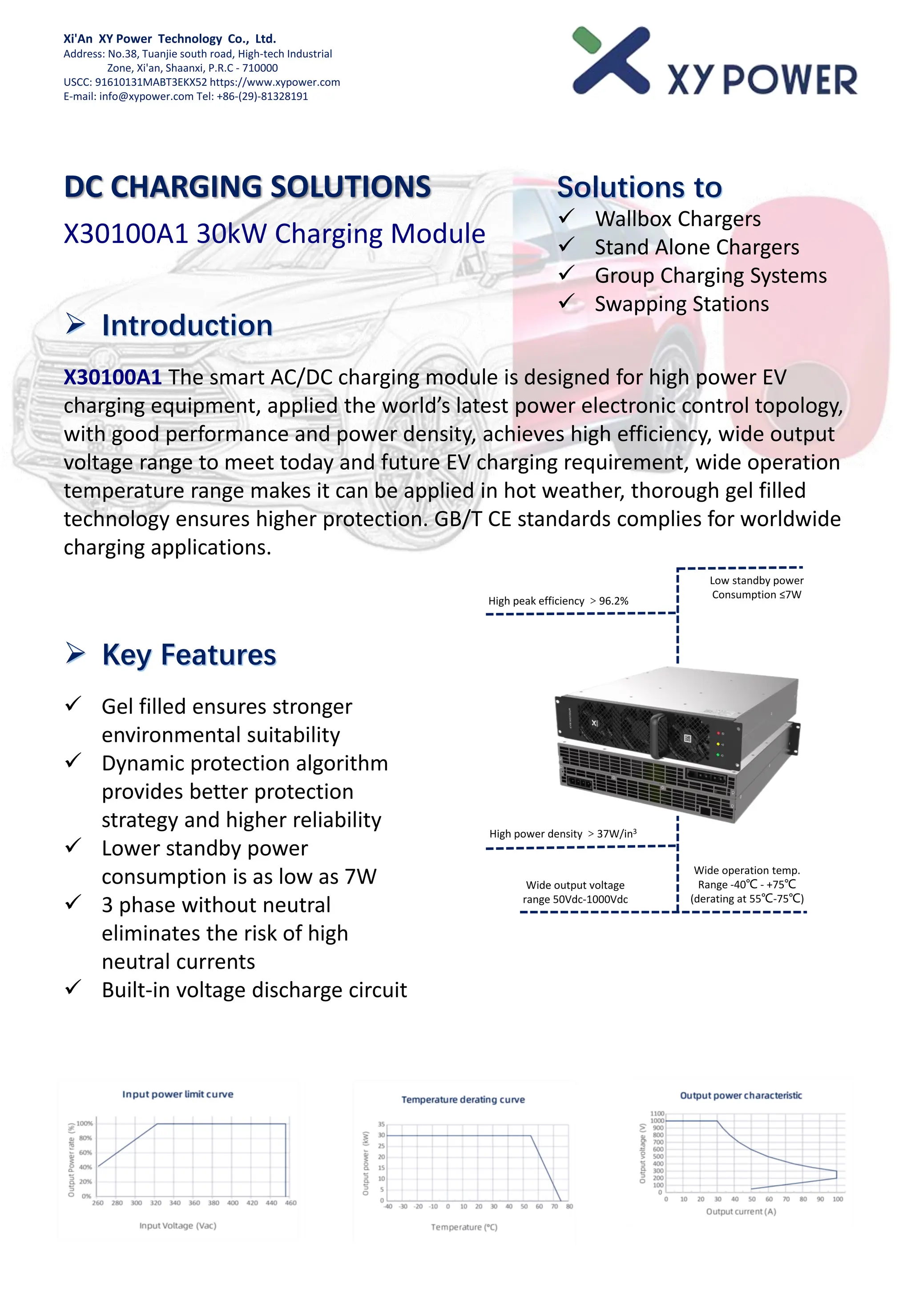 30kW Power Module for Fast EV Charging Stations | PDF
